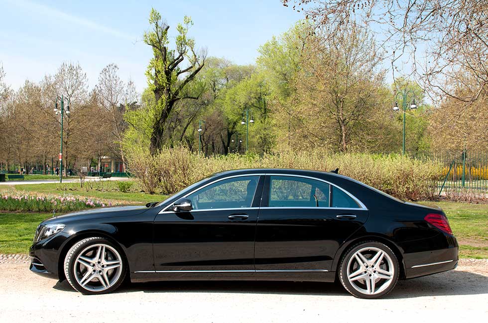 Car rental with driver Mercedes S-class 350 SEL