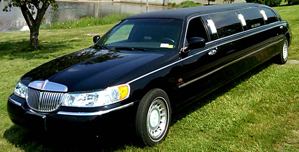 Car rental with driver Stretch Limousine Lincoln Town