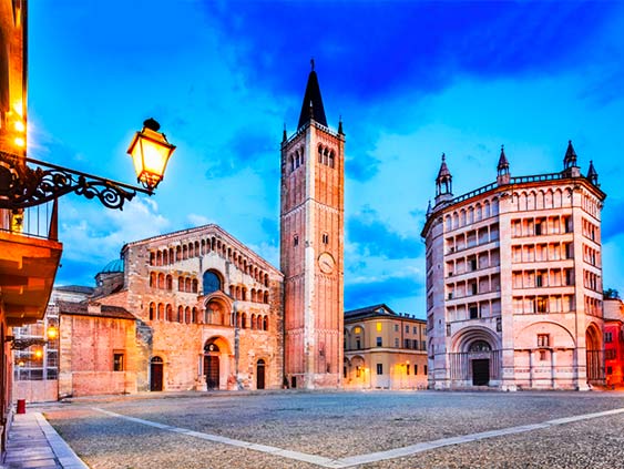 Visit Parma, art and gastronomy capital with Vip Limousine